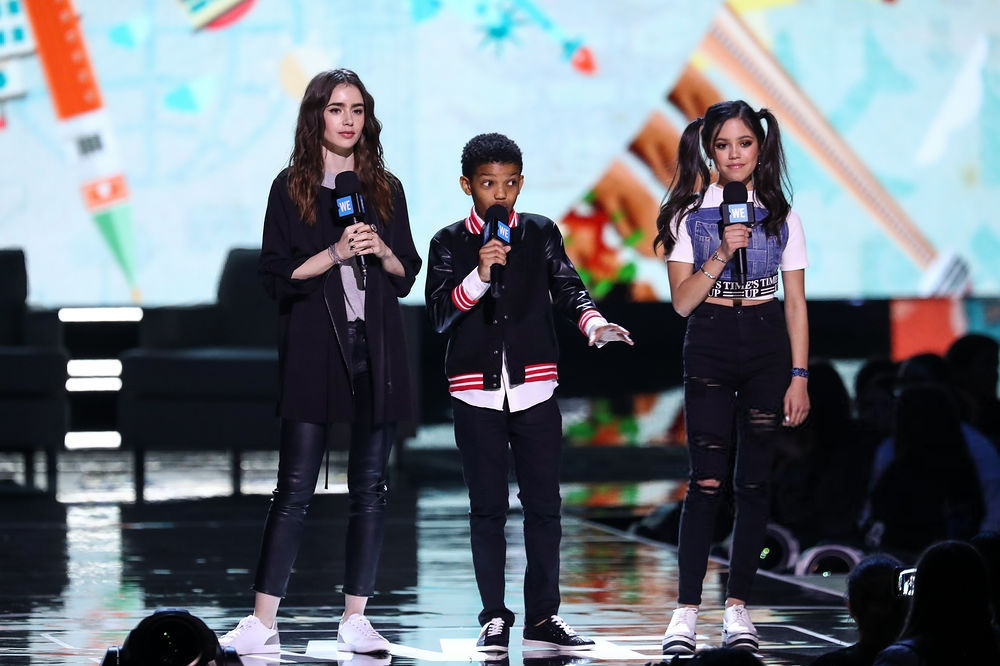 Apr 19 | WE Day California (Inside) - 001 - Jenna Ortega World - Photo ...