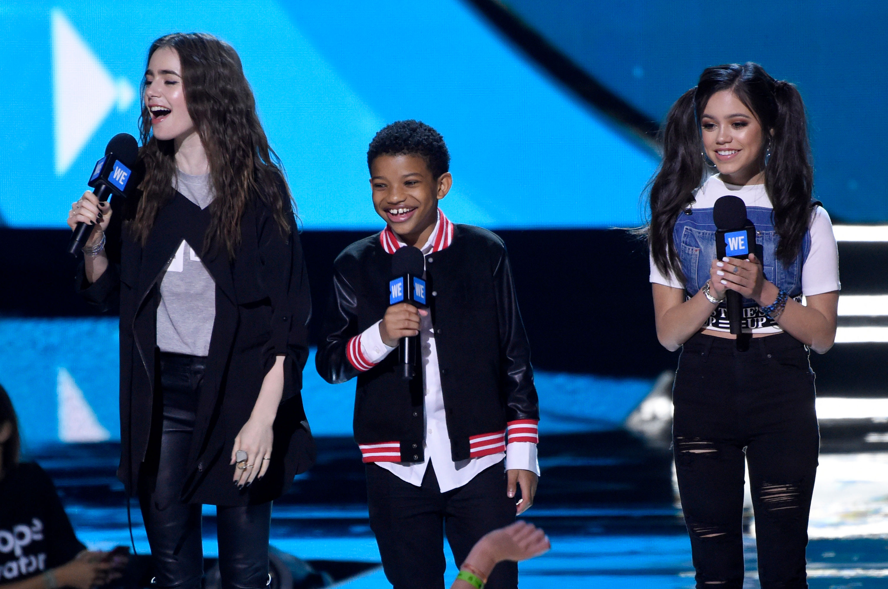 Apr 19 | WE Day California (Inside) - 007 - Jenna Ortega World - Photo ...